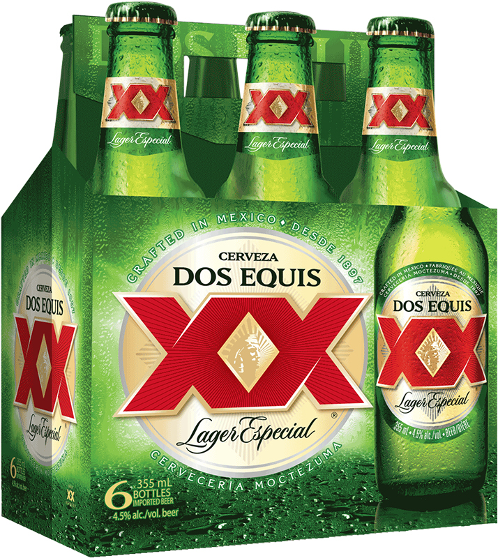 Xx Logo Beer Dos Equis® Lime & Salt Mexican Lager Craft Beer, 6 Cans
