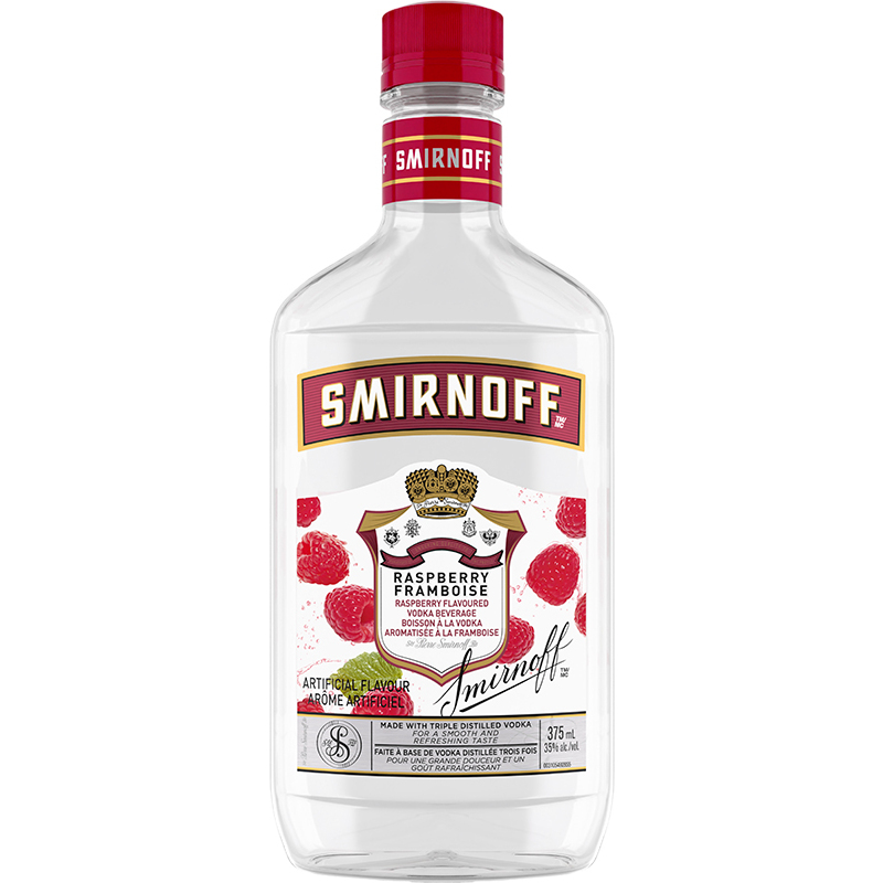 SMIRNOFF - RASPBERRY Canadian Vodka