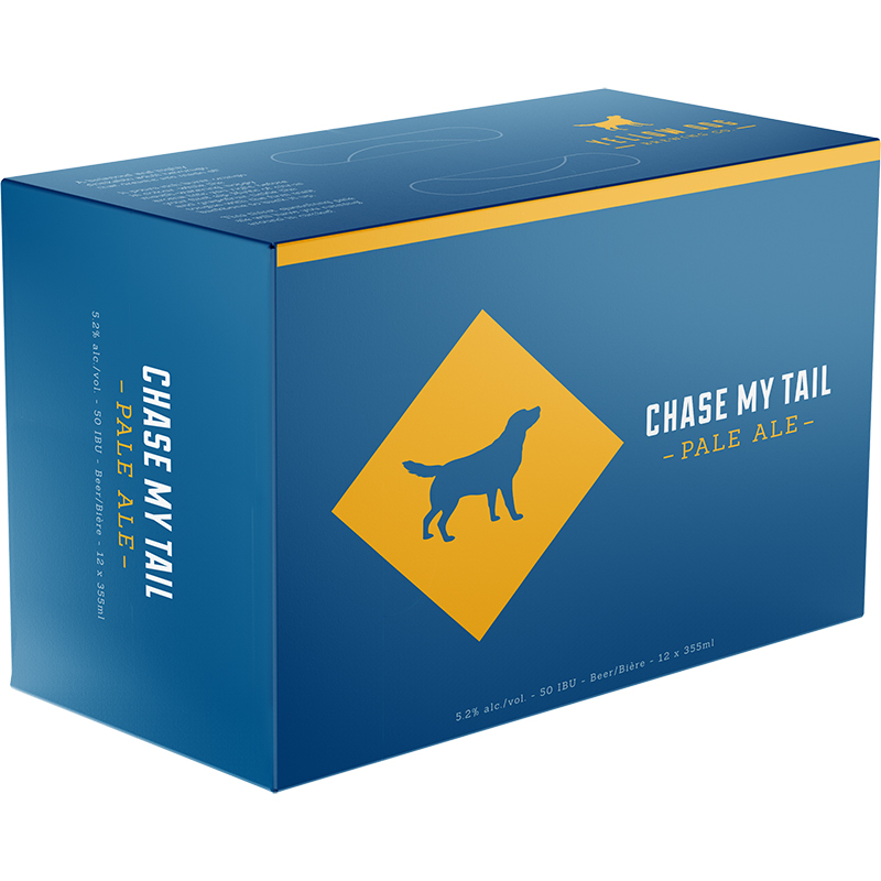 YELLOW DOG BREWING - CHASE MY TAIL PALE ALE CAN Canadian Domestic Beer