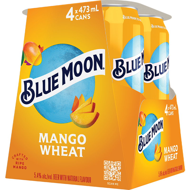 BLUE MOON - MANGO WHEAT TALL CAN Canadian Domestic Beer