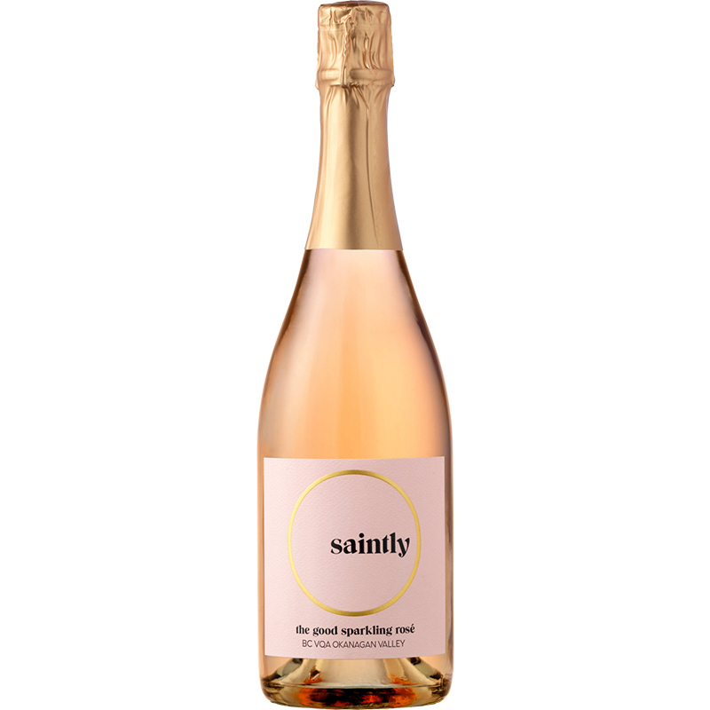 SAINTLY - THE GOOD SPARKLING ROSE Canadian Sparkling Wine