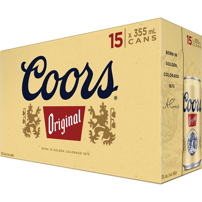 COORS ORIGINAL - CAN Canadian Domestic Beer