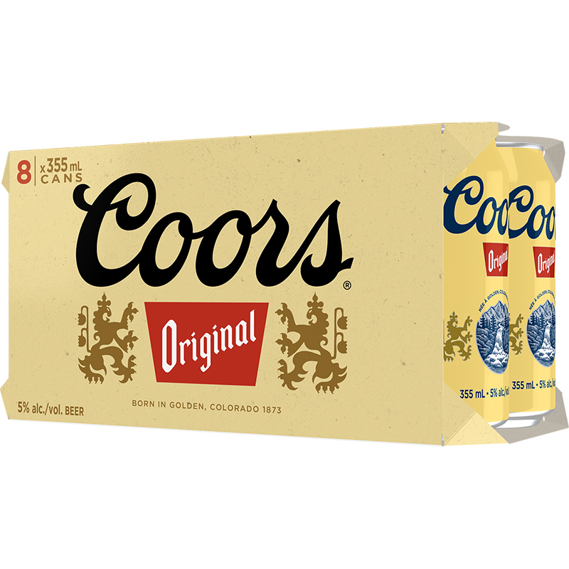 COORS ORIGINAL - CAN Canadian Domestic Beer