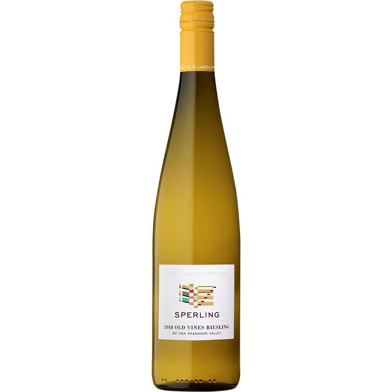 SPERLING VINEYARDS - OLD VINES RIESLING Canadian White Wine