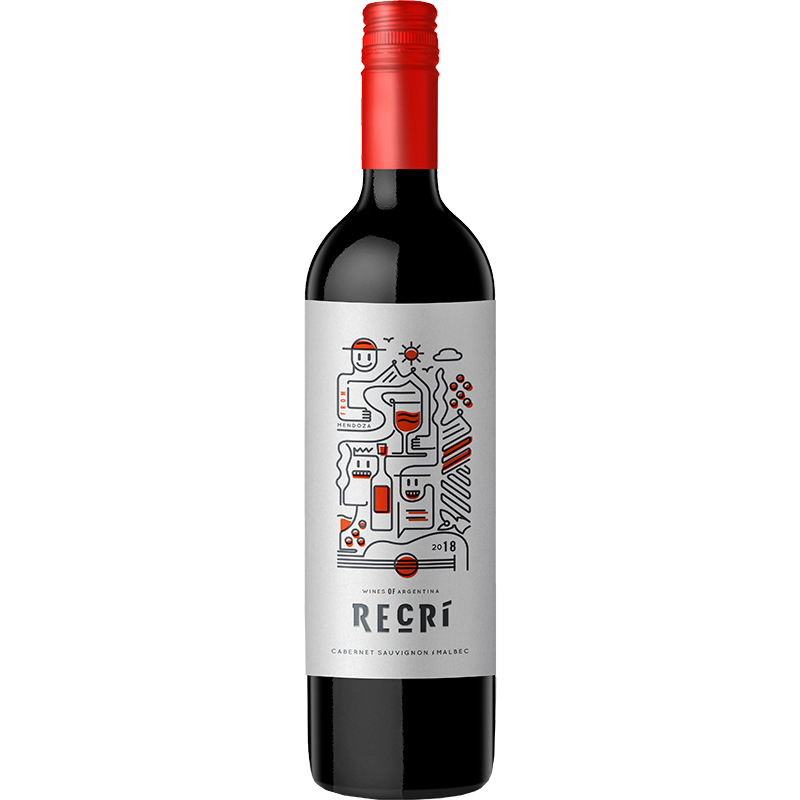 CABERNET SAUVIGNON MALBEC - ESTANCIA MENDOZA RECRI Argentinian Red Wine