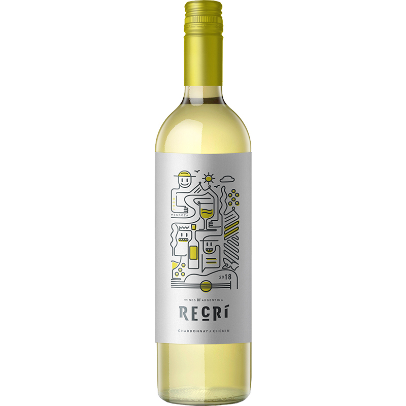 CHENIN TORRONTES CHARDONNAY - ESTANCIA MENDOZA RECRI Argentinian White Wine