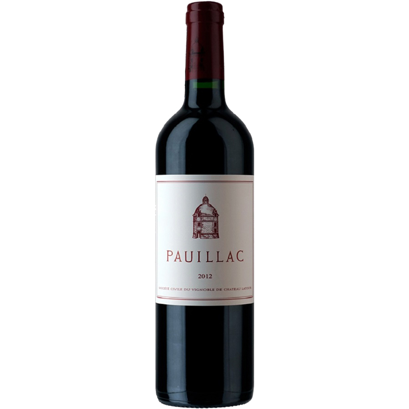 PAUILLAC - PAUILLAC DE LATOUR 2012 French Red Wine
