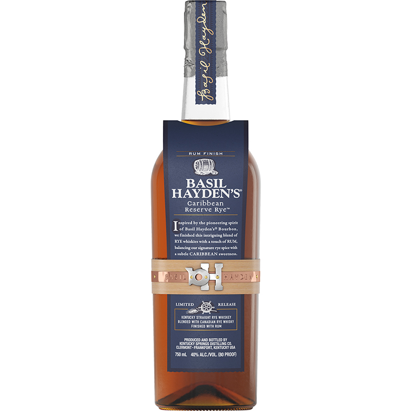 BASIL HAYDEN - CARIBBEAN RESERVE RYE American Whisky / Whiskey