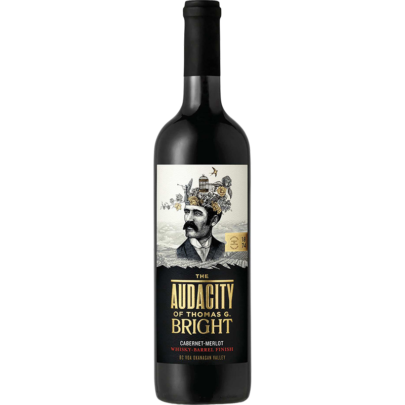 THE AUDACITY OF THOMAS G. BRIGHT - CABERNET MERLOT 2020 Canadian Red Wine