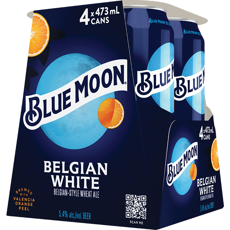 BLUE MOON - WHITE TALL CAN Canadian Domestic Beer