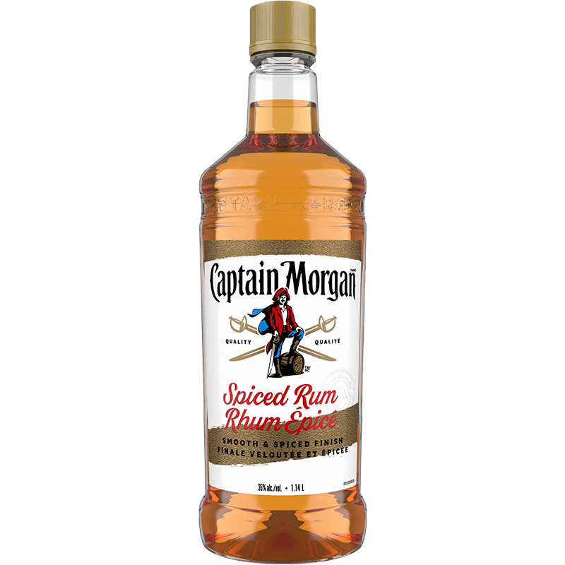 CAPTAIN MORGAN - SPICED PET Canadian Rum