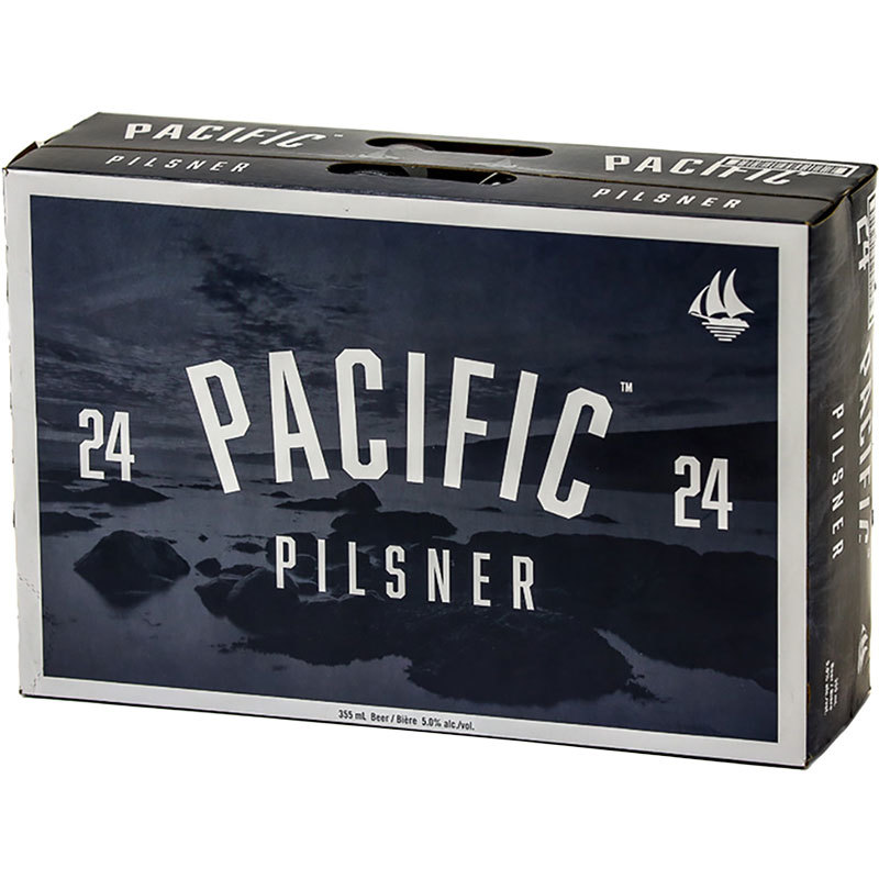PACIFIC WESTERN - PACIFIC PILSNER CAN Canadian Domestic Beer