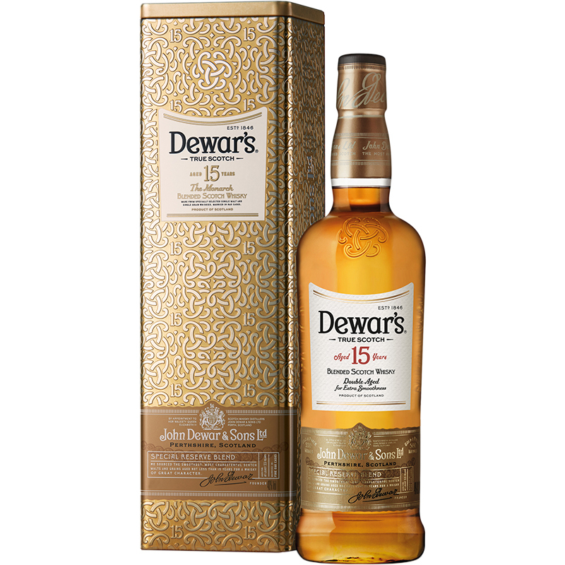 DEWAR'S - 15 YEAR OLD Scottish Whisky / Whiskey