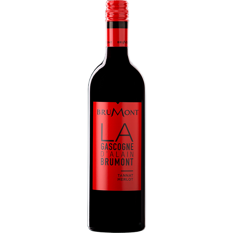 GASCOGNE MERLOT TANNAT - BRUMONT French Red Wine