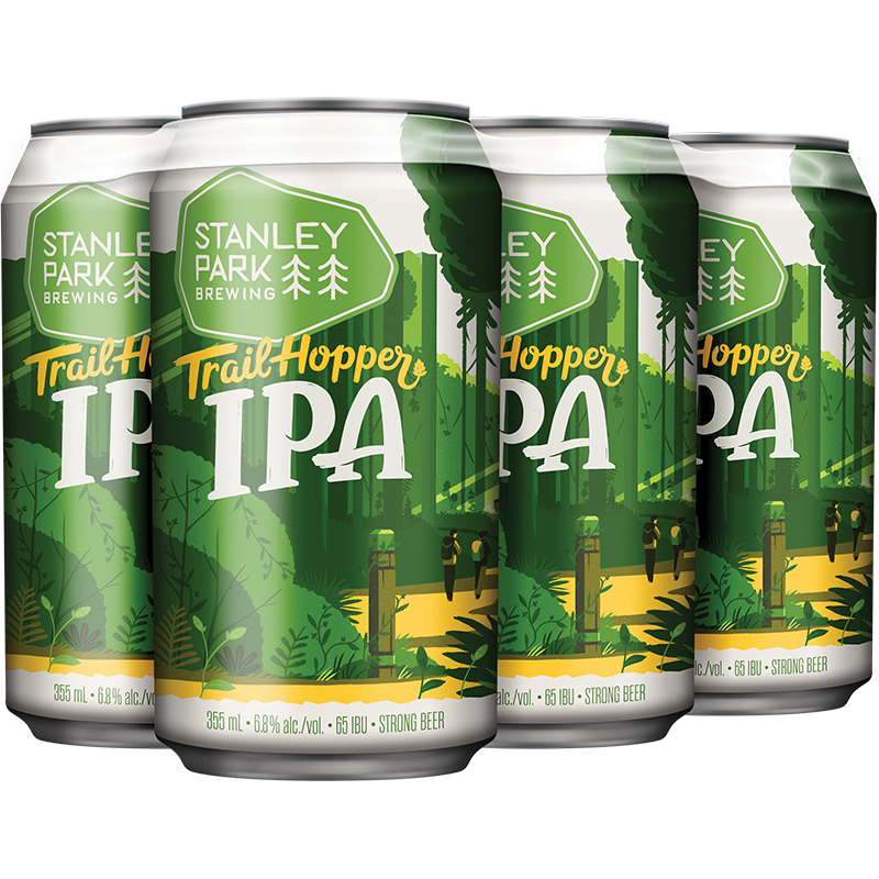 STANLEY PARK BREWING - TRAIL HOPPER IPA CAN Canadian Domestic Beer