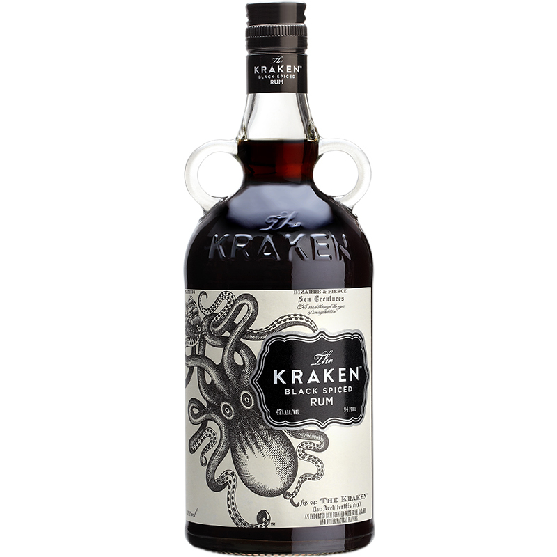 THE KRAKEN - BLACK SPICED Trinidad And Tobago Rum