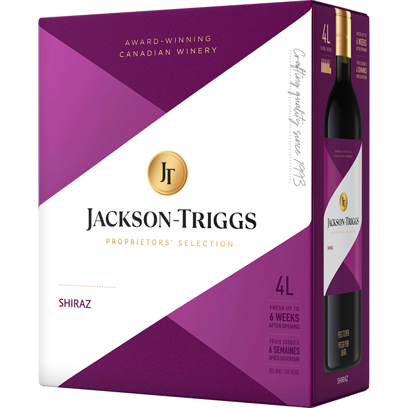 JACKSON TRIGGS PROPRIETOR'S SELECTION SHIRAZ Canadian Red Wine