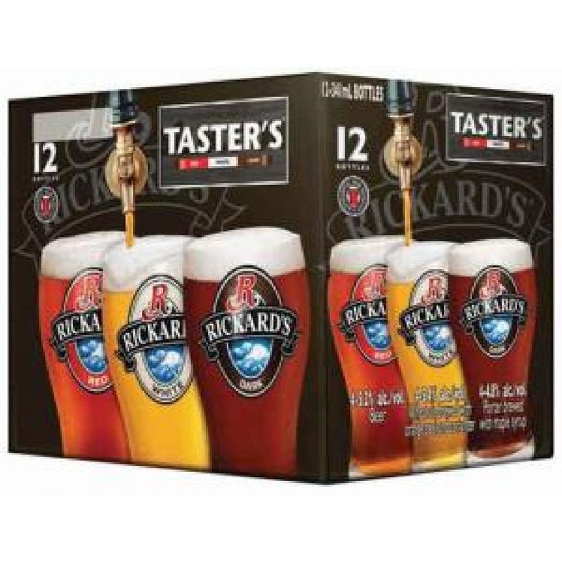 RICKARDS TASTERS PACK Canadian Domestic Beer