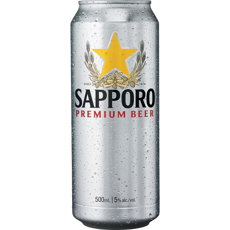SAPPORO - TALL CAN Canadian Domestic Beer