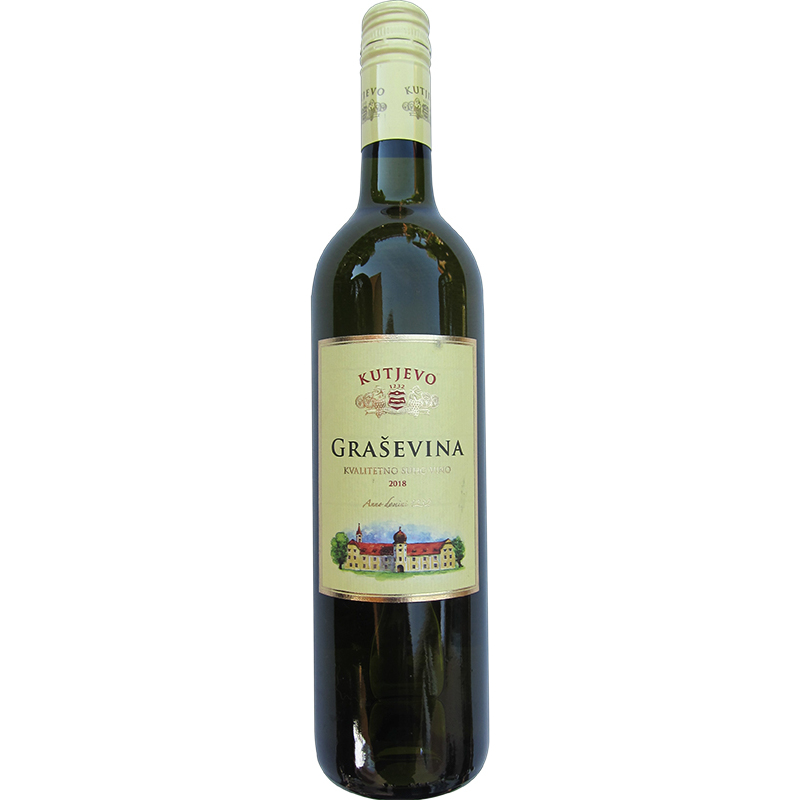 KVALITETNA GRASEVINA - KUTJEVO 2023 Croatian White Wine