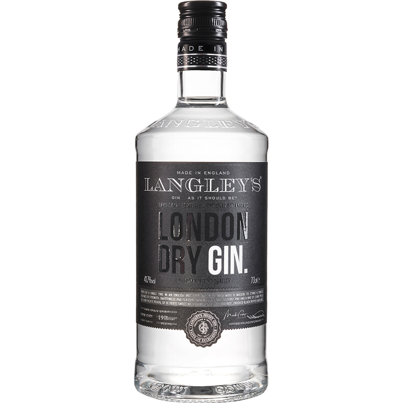 LANGLEY'S NUMBER 8 - LONDON DRY Scottish Gin