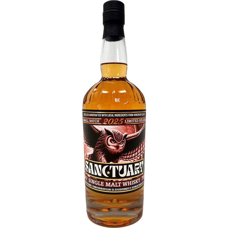 SANCTUARY - SINGLE MALT WHISKY 2025 Canadian Whisky / Whiskey