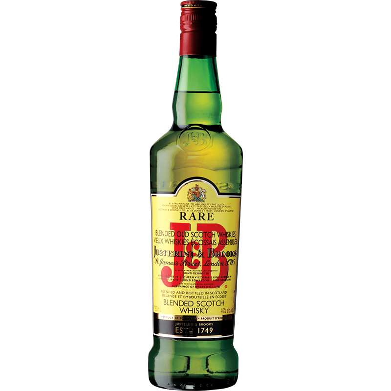 J AND B RARE Scottish Whisky / Whiskey