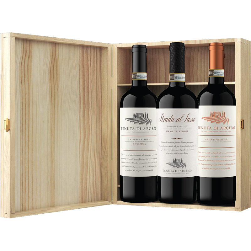 TENUTA DI ARCENO - CHIANTI CLASSICO MIXED PACK Italian Red Wine