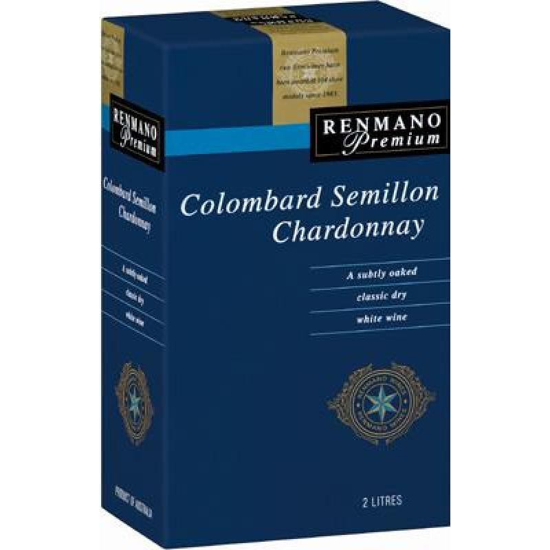 COLOMBARD SEMILLON CHARDONNAY - RENMANO CASK Australian White Wine