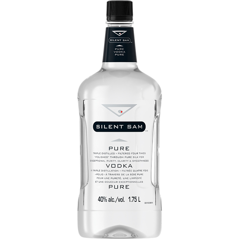 SILENT SAM - PET Canadian Vodka