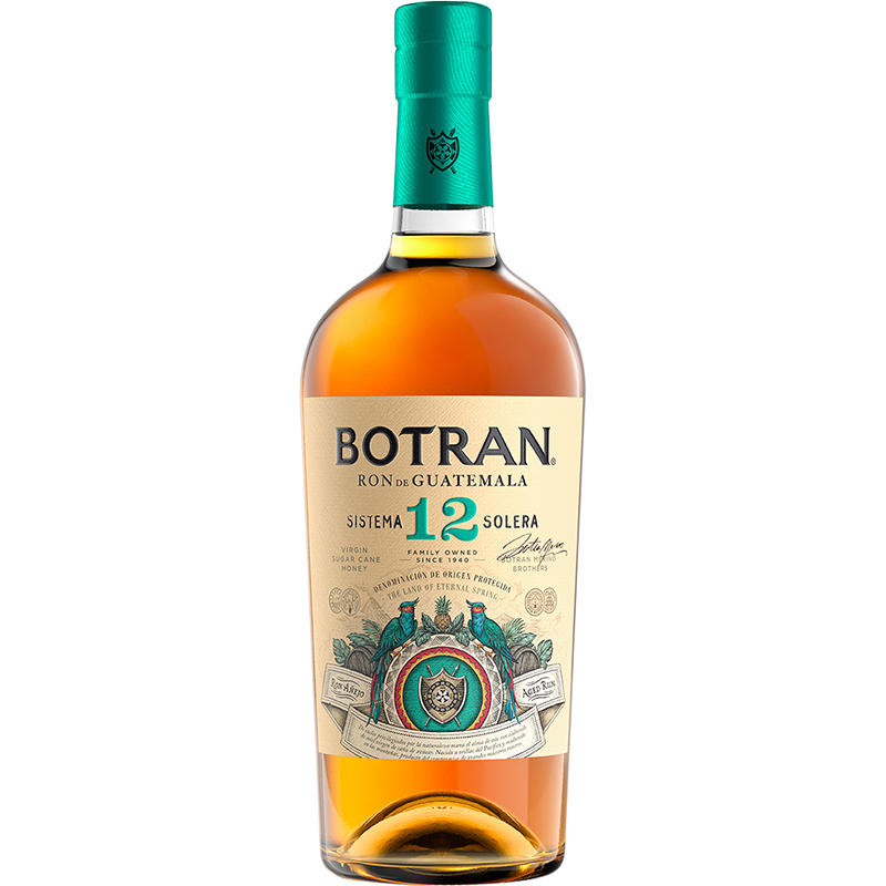 RON BOTRAN - NO.12 SOLERA RUM Guatemala Rum