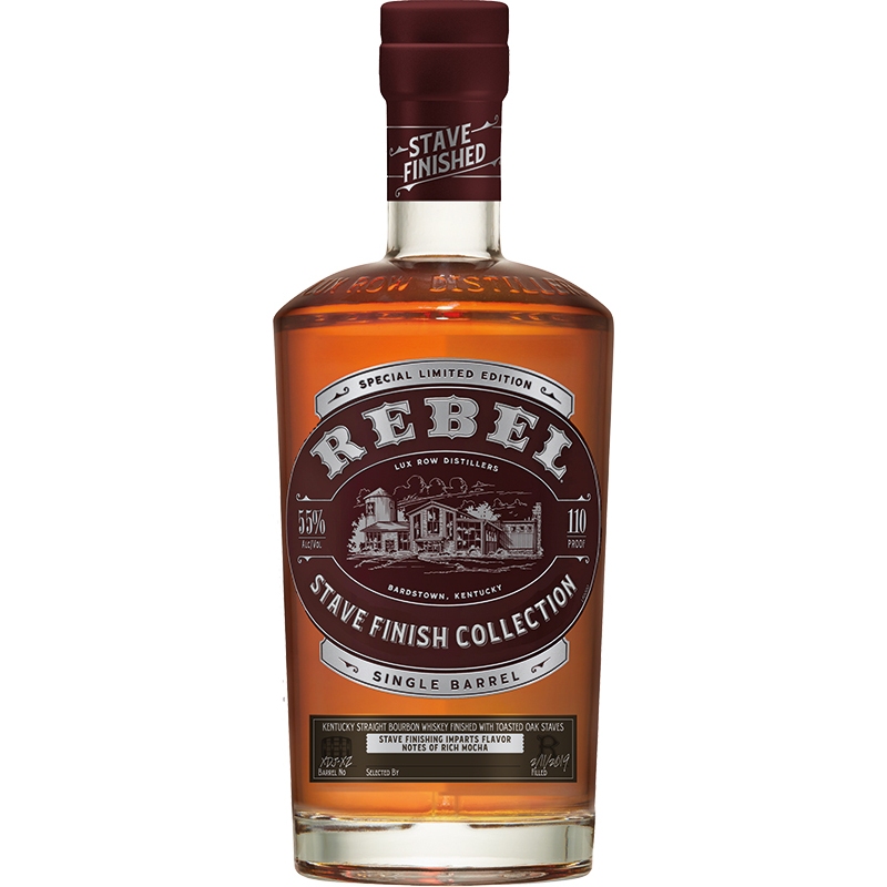 REBEL - STAVE FINISH COLLECTION RICH MOCHA SINGLE BARREL American ...