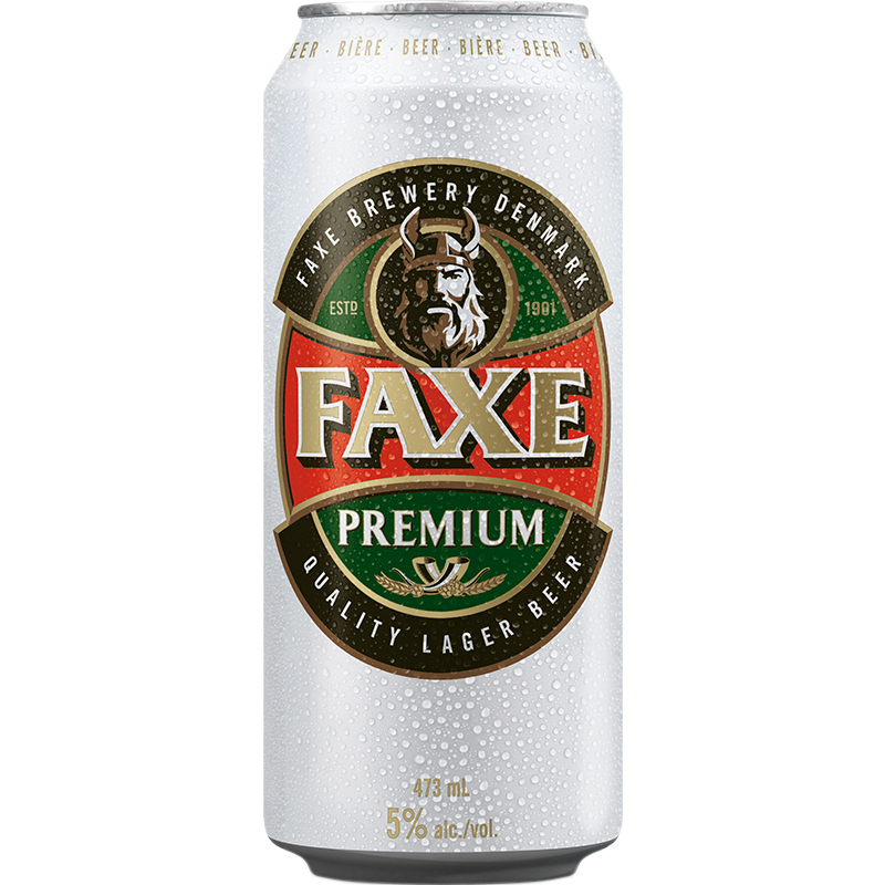 FAXE - PREMIUM TALL CAN Canadian Domestic Beer