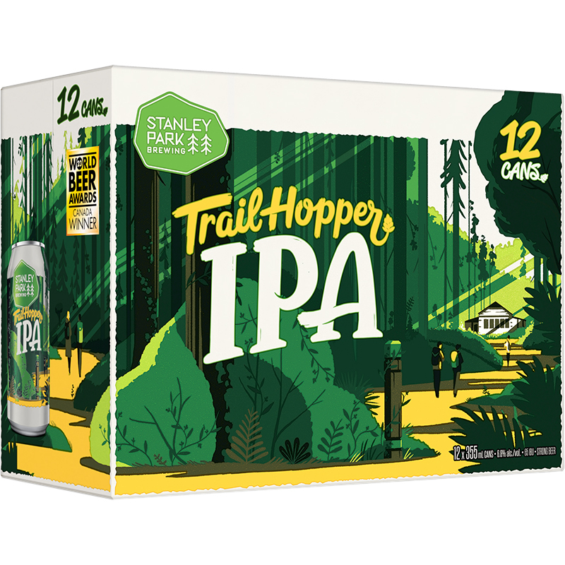 STANLEY PARK BREWING - TRAIL HOPPER IPA CAN Canadian Domestic Beer