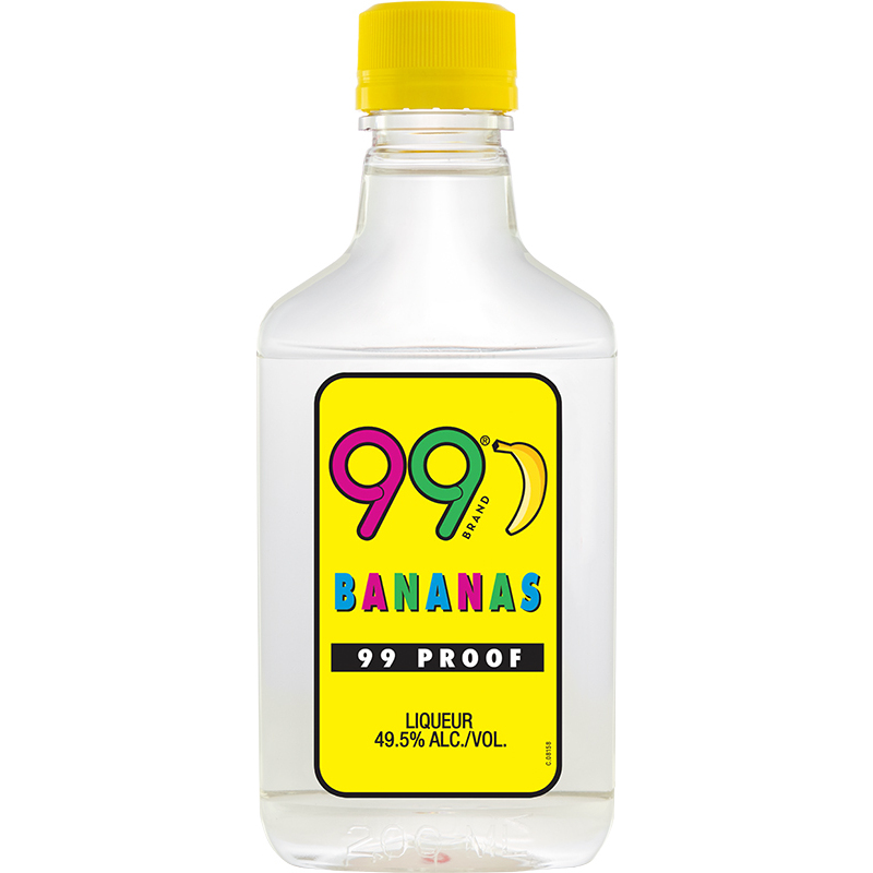 99 BANANAS - BANANA SCHNAPP LIQUEUR American Liqueurs