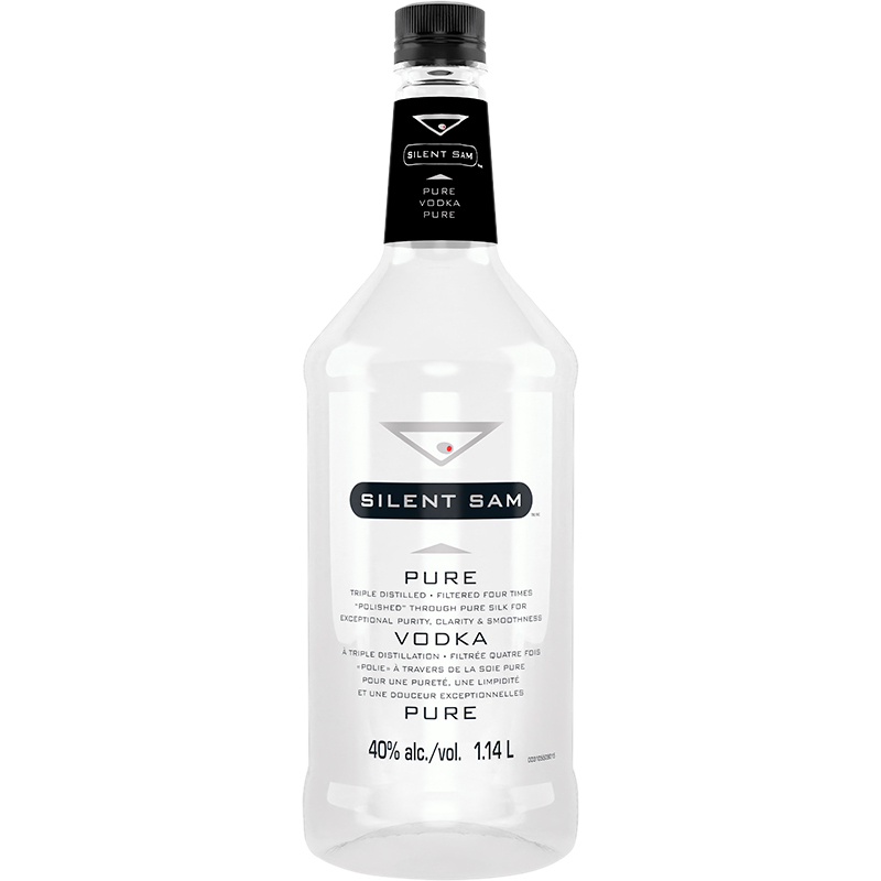 SILENT SAM - PET Canadian Vodka