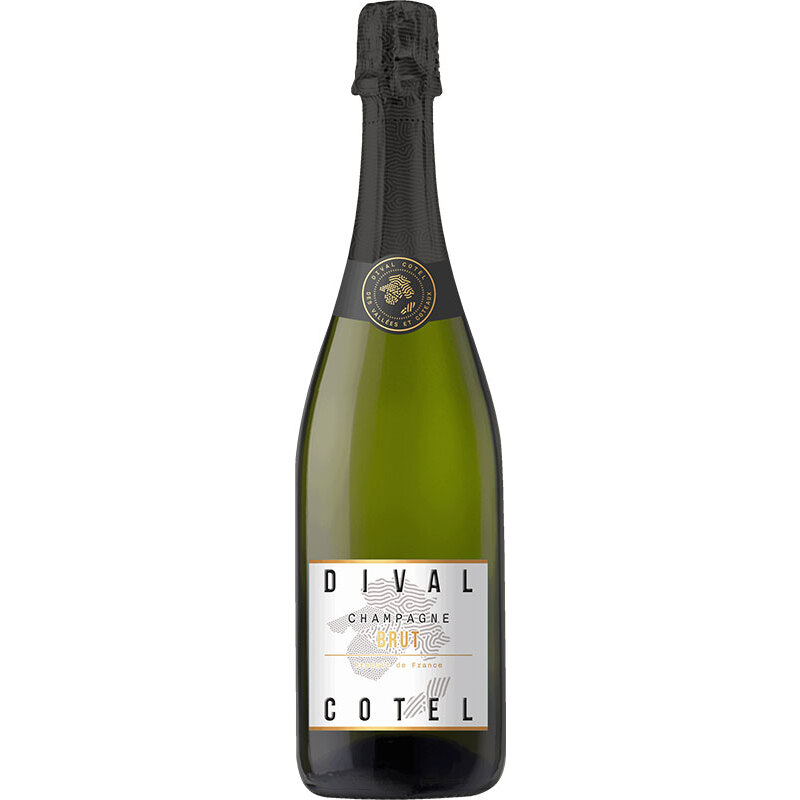 DIVAL COTEL - BRUT French Sparkling Wine