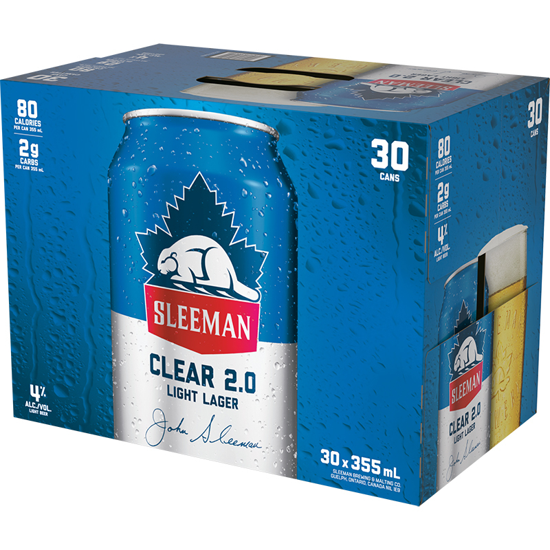 SLEEMAN - CLEAR 2.0 CAN Canadian Domestic Beer