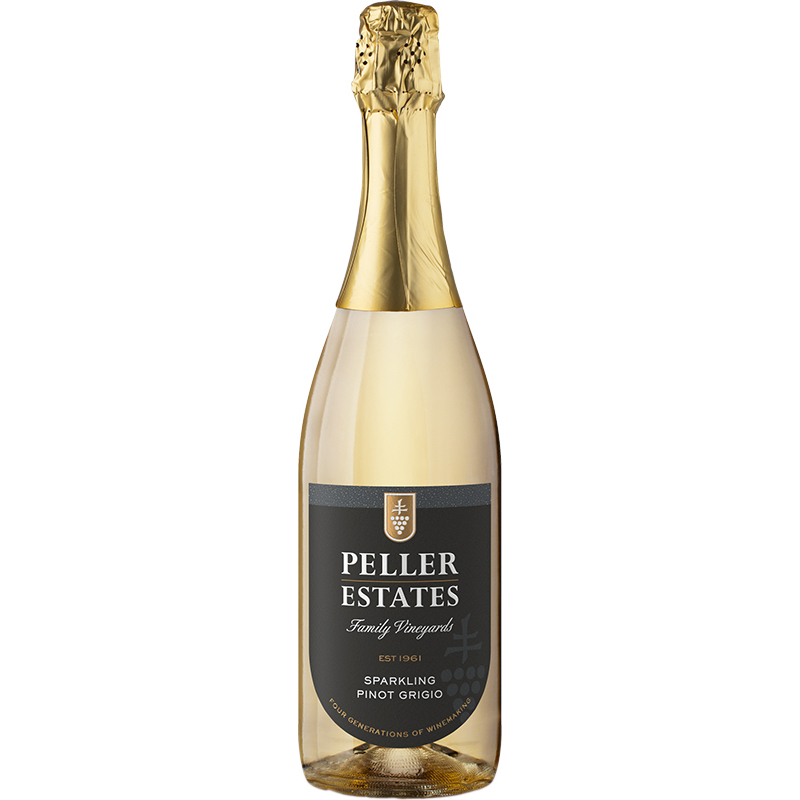 PELLER FAMILY VINEYARDS - PINOT GRIGIO SPARKLING Canadian Sparkling Wine