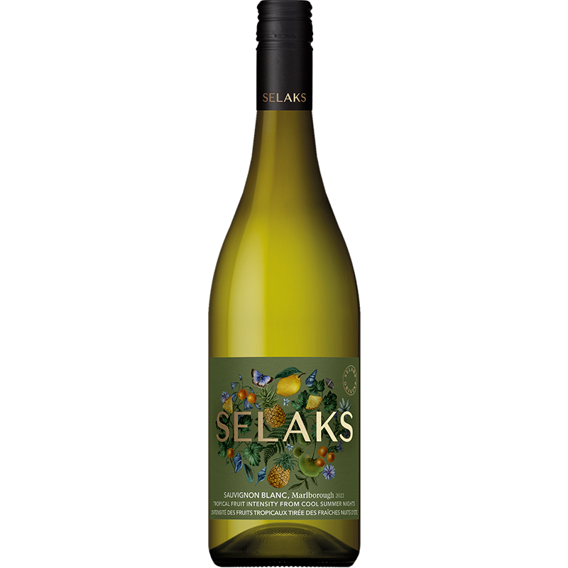 SAUVIGNON BLANC - SELAKS ORIGINS New Zealand White Wine