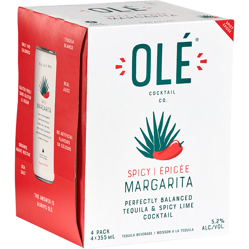 OLE COCKTAIL CO - SPICY MARGARITA CAN Canadian Coolers