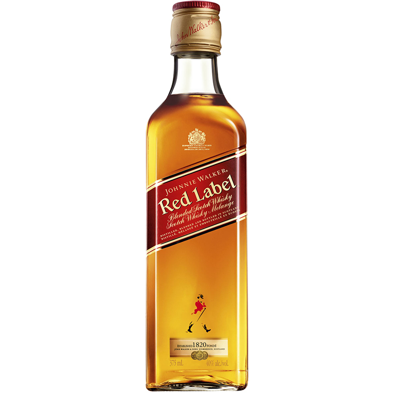 JOHNNIE WALKER - RED LABEL Scottish Whisky / Whiskey