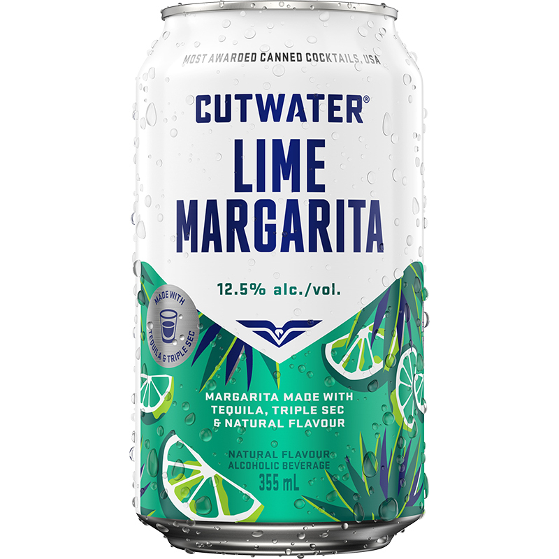 CUTWATER - LIME MARGARITA SINGLE CAN Canadian Coolers