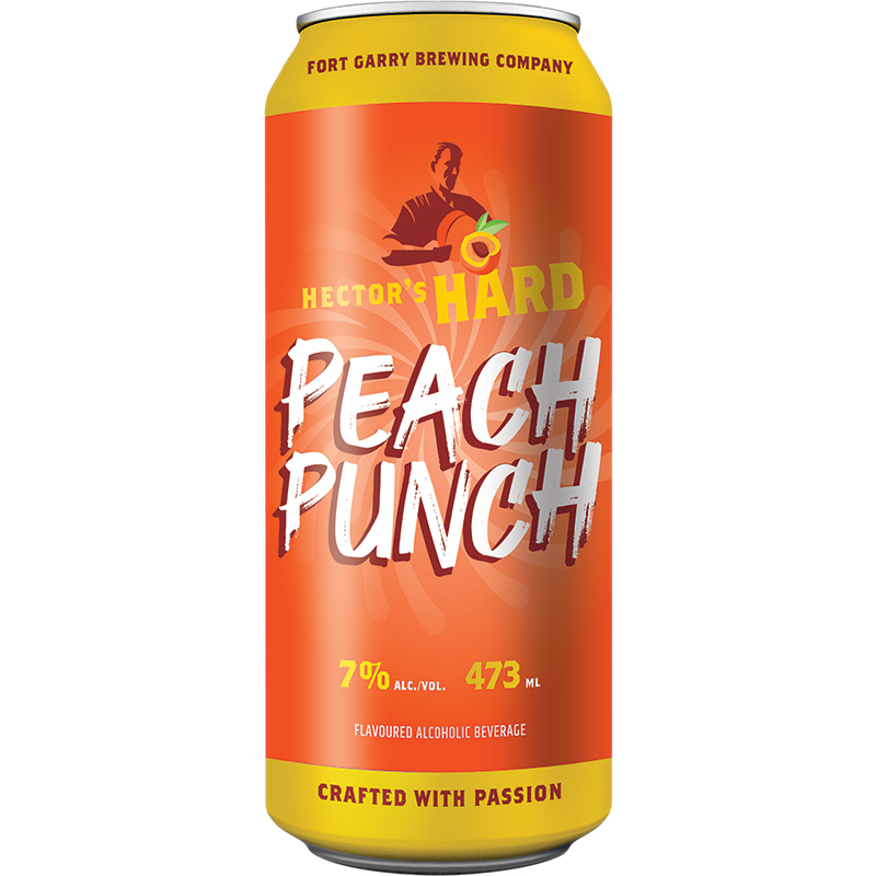HECTOR'S - HARD PEACH PUNCH TALL CAN Canadian Coolers