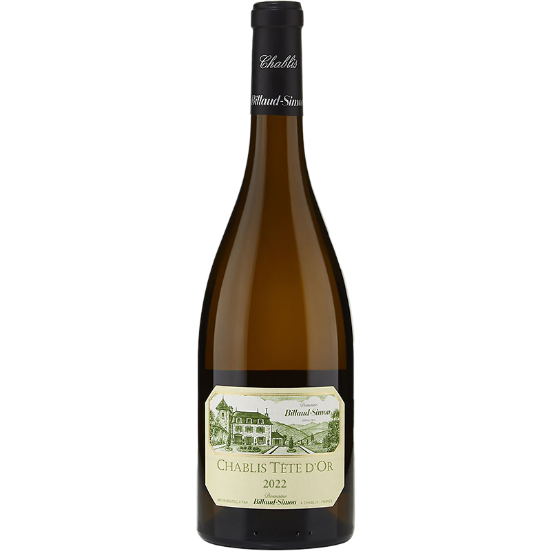 CHABLIS - BILLAUD SIMON TETE D'OR 2023 French White Wine