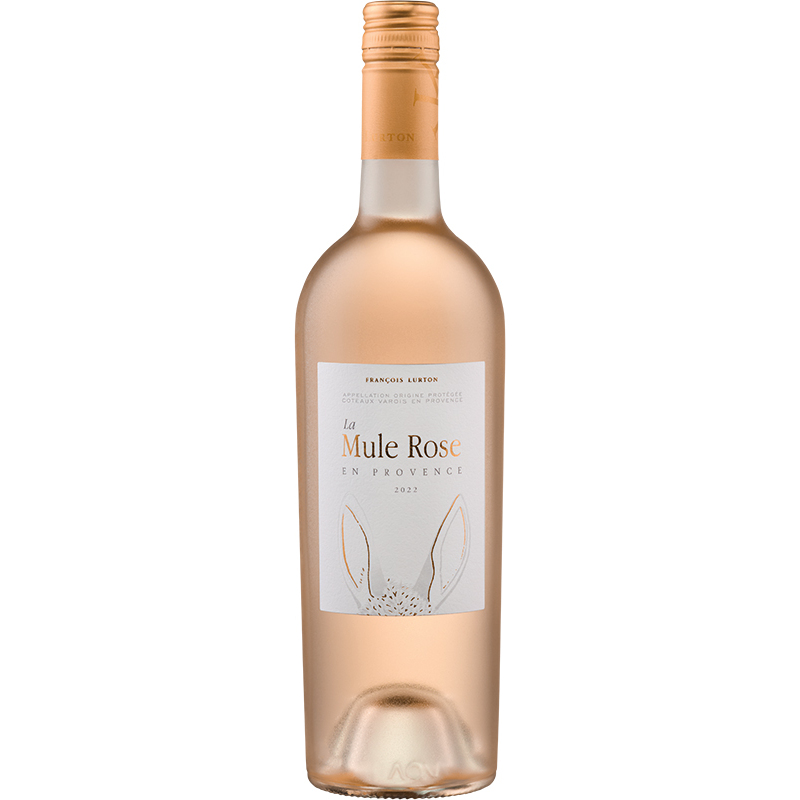 COTES DE PROVENCE ROSE - FRANCOIS LURTON LA MULE French Rose Wine