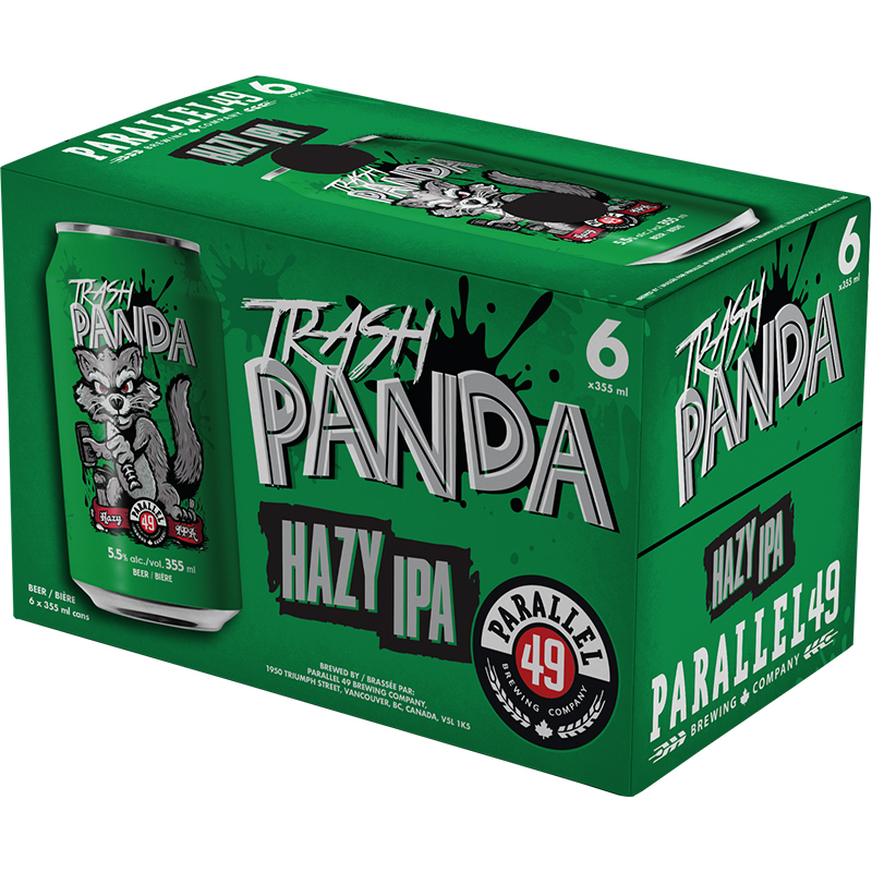 PARALLEL 49 - TRASH PANDA I.P.A CAN Canadian Domestic Beer