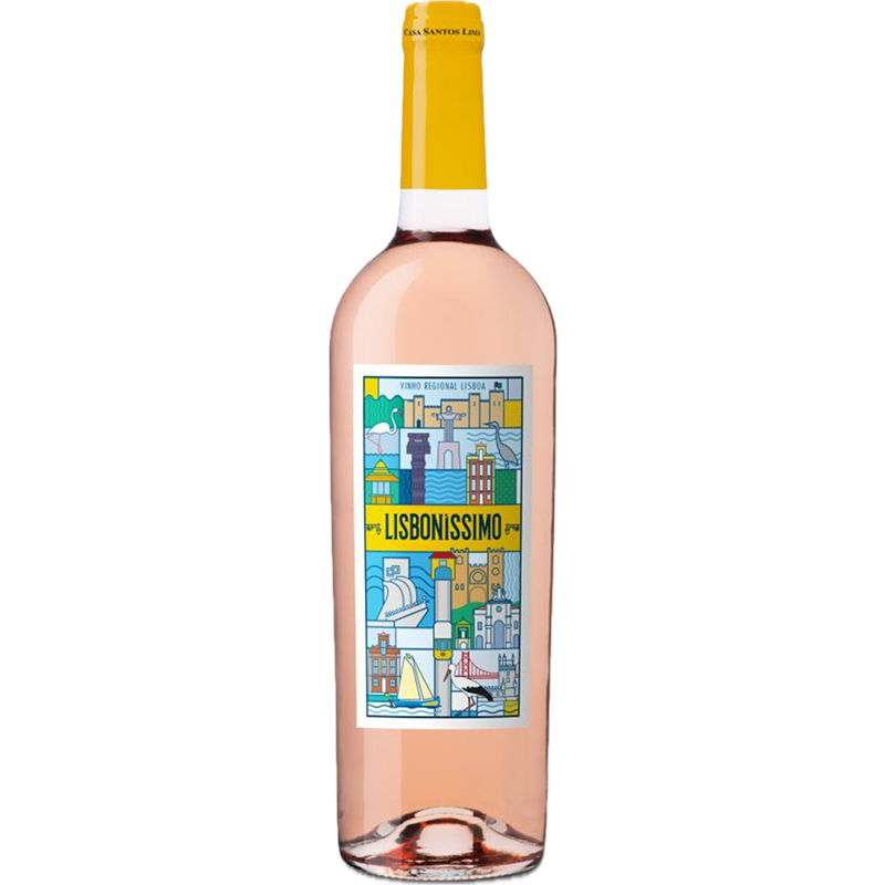 LISBOA ROSE - CASA SANTOS LIMA LISBONISSIMO Portuguese Rose Wine