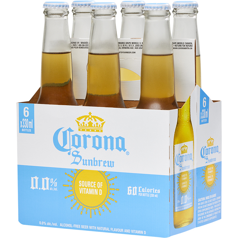 CORONA - SUNBREW ALCOHOL FREE Canadian De-Alcoholized Beer