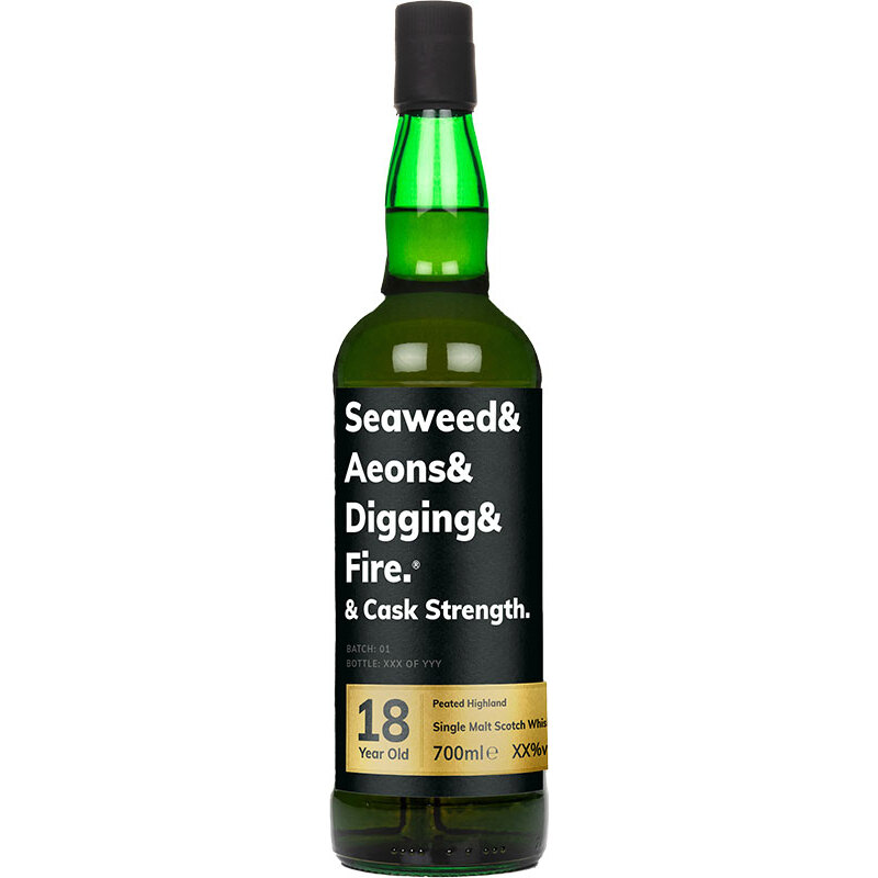 SEAWEED AND AEONS AND DIGGING AND FIRE AND CASK STRENGTH 18Y Scottish ...